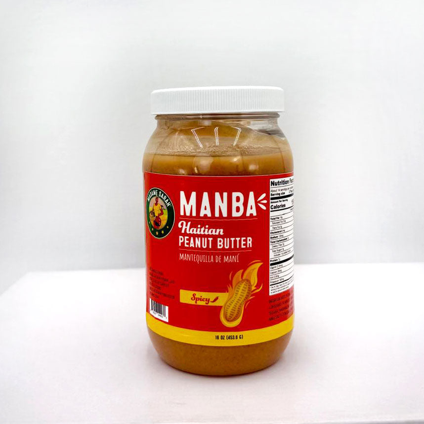 Manba Haitian Peanut Butter | Spicy Peanut Butter from Madame Sarah ...